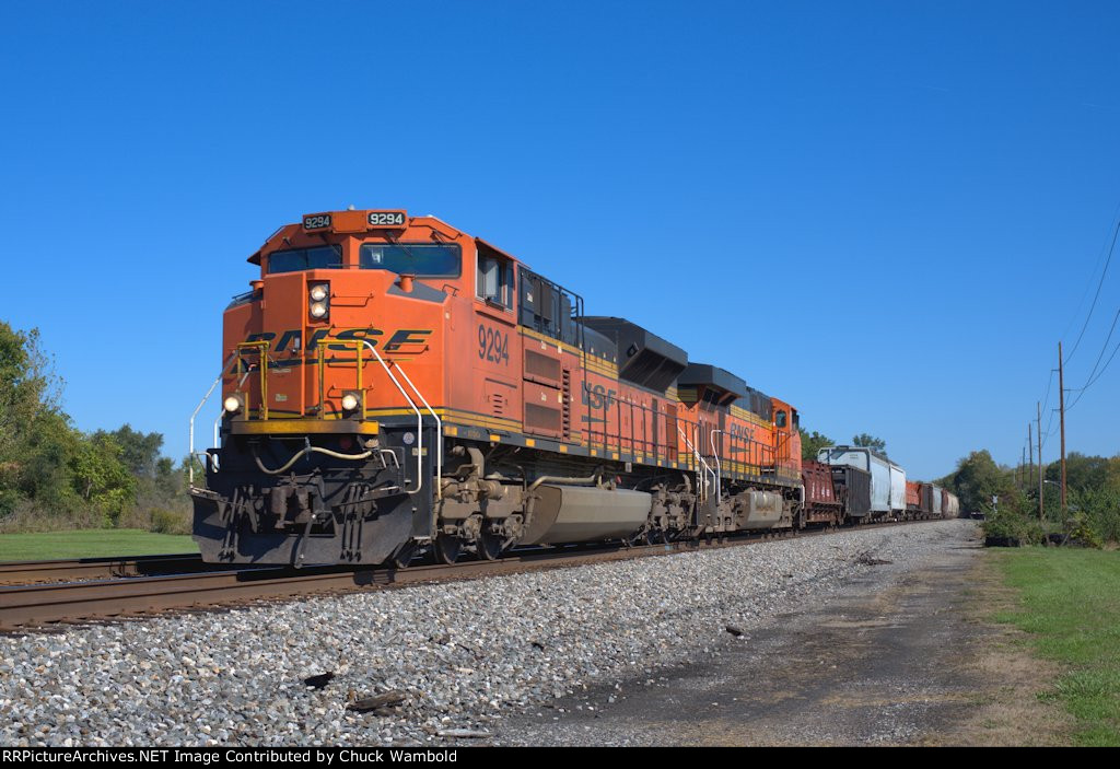 BNSF 9294 - Westbound Carlisle, Ohio